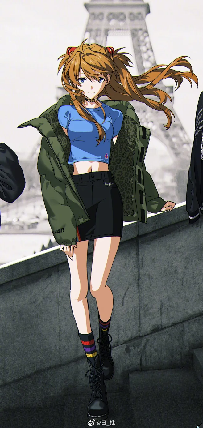 米山舞 × eva 2022新插图 -花瓣网