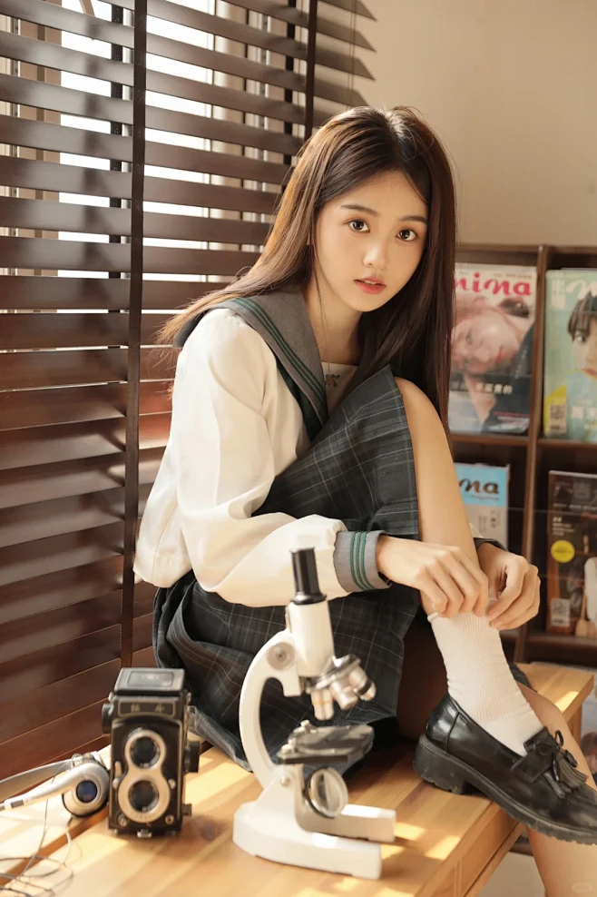 恋爱风铃|日系轻氧少女| JK制服写真 - 小红书-花瓣网