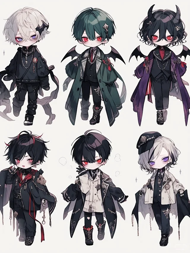 q版人物画 - 小红书搜索-花瓣网