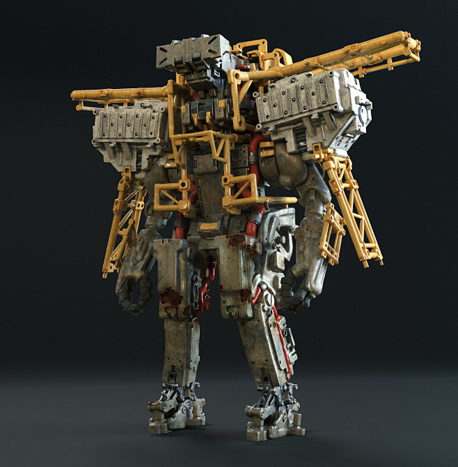 Tomi Väisänen：由Chocolatesoop工作室在Instagram上发起的“机器人大游行（March of Robots ...