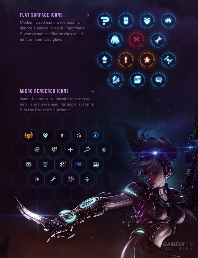 Heart of the Swarm UI Design amp; Ar-花瓣网