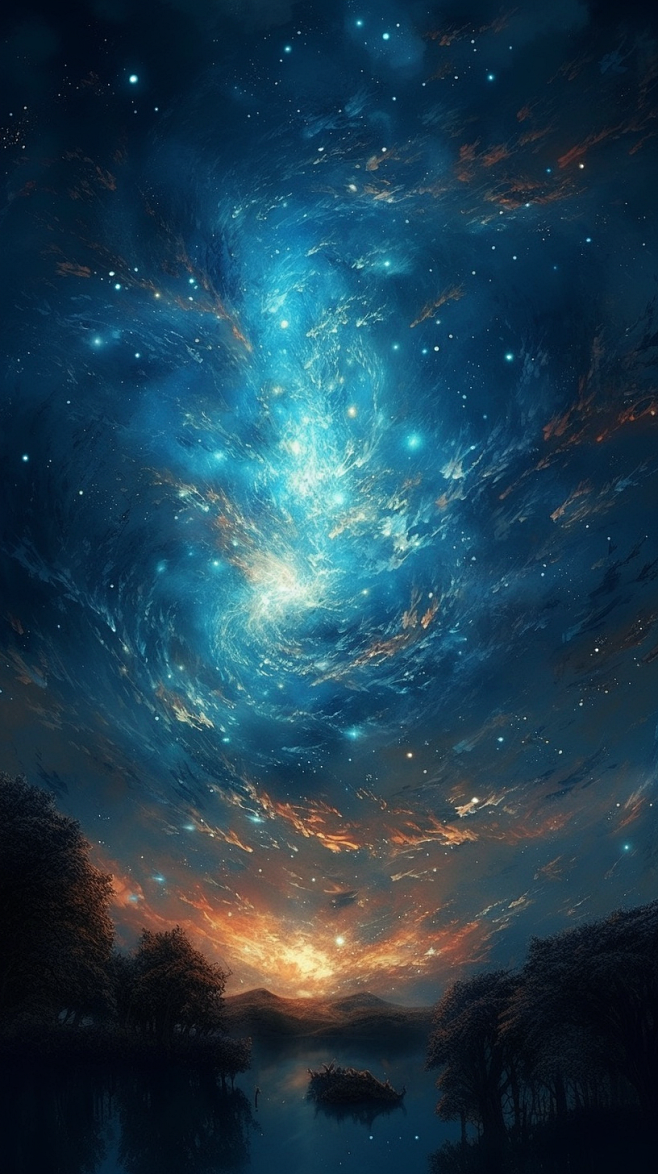 D118_Starry_sky_radiance_starlight_clouds_mystery_patronus_fant ...