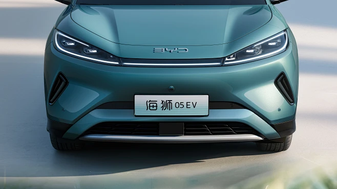 比亚迪 海狮05EV BYD SEA LION 05EV丨CGI :: Behance-花瓣网