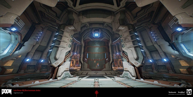 DOOM: Hell Followed DLC 2, Luis Perez : Environment Concepts, lighting ...