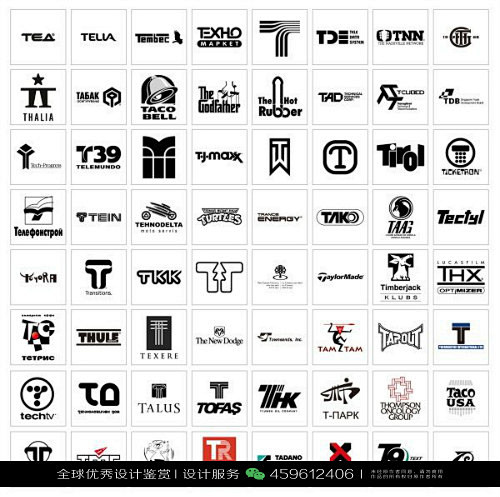 字母T LOGO设计标志品牌设计作品欣赏 (12)