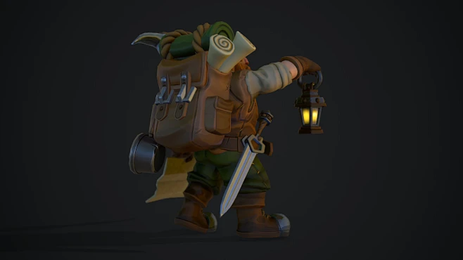 Dwarven Explorer, Angus McMeekin : The main character of my Fool's Gold ...