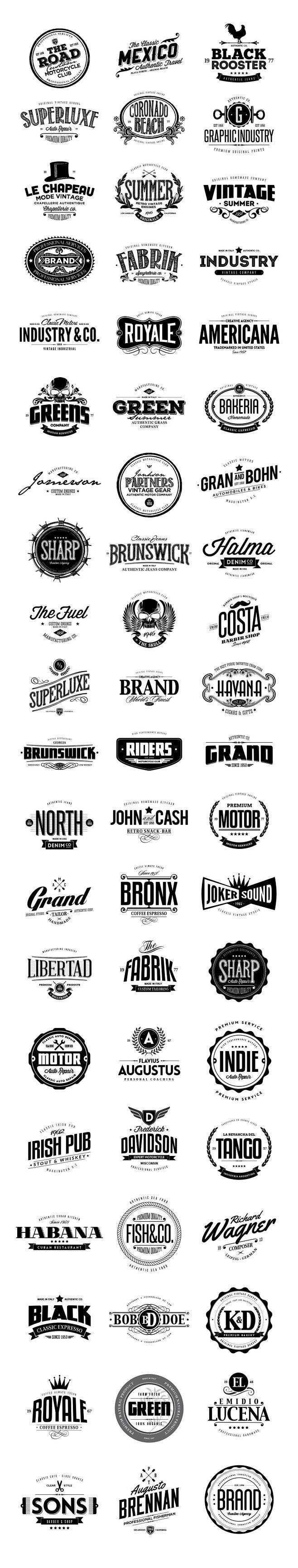 60 Logo Templates Bundle