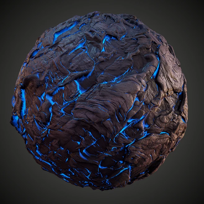 Blue Volcanic Rock, Clay Man : Reworking of my old material. Many ...