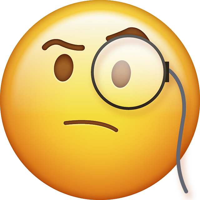 New Thinking Emoji