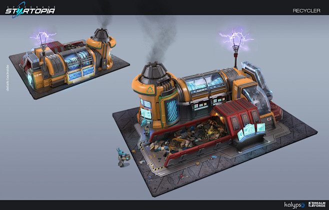 Spacebase Startopia - Buildings Subdeck