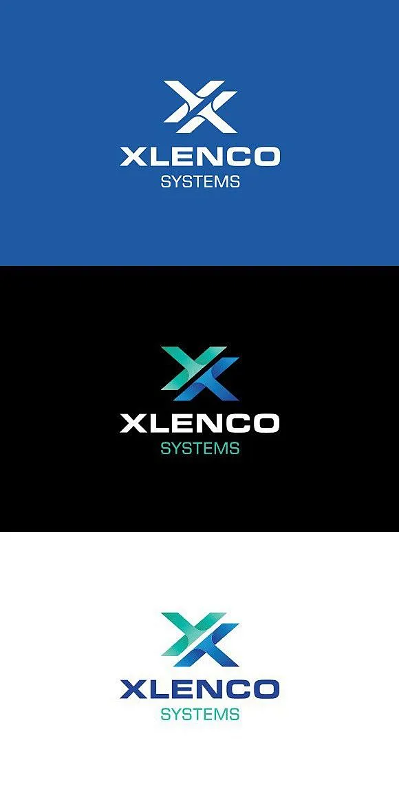 Xlenco - Letter X Logo-花瓣网
