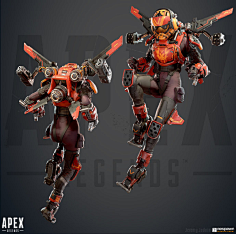 瓦尔基里-花瓣网|陪你做生活的设计师 | right" 建模师Jeremy Jodoin 瓦尔基里#APEX英雄#