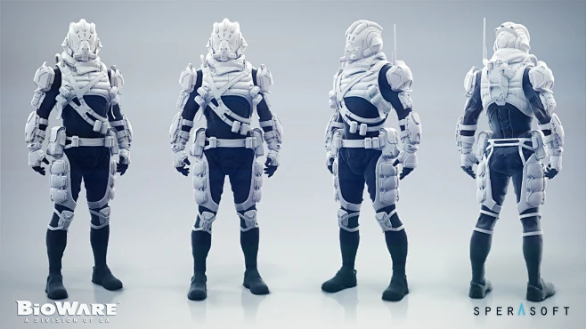 Outlaw Armor, Sperasoft Company : Outlaw Armor set for Mass Effect ...