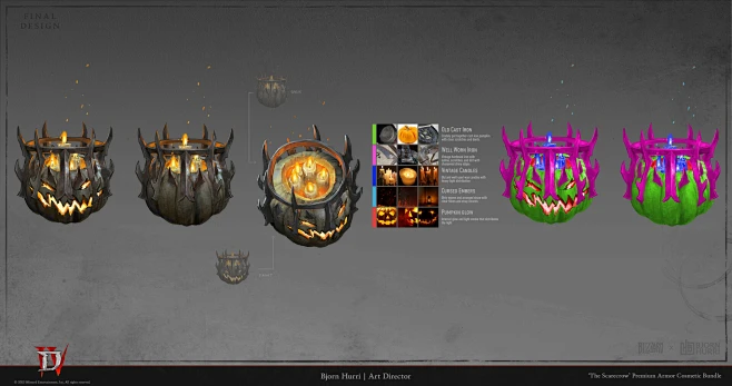 Diablo 4 - The Scarecrow | Season 6 Premium Necro asset-花瓣网