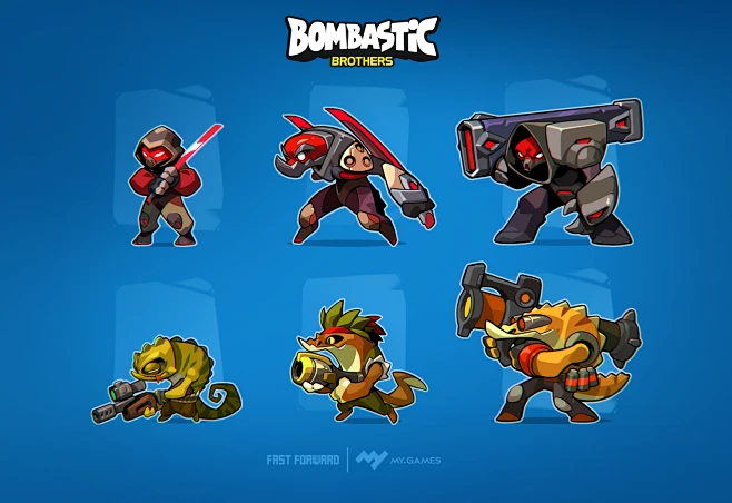 Bombastic Brothers: Map illustration, Ivan Elyasov : Bombastic Brothers ...