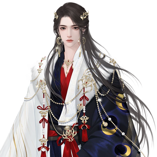 古风立绘男01 (630).png-花瓣网