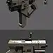 A small submachine gun with underbarrel railgun and cloaking device ...