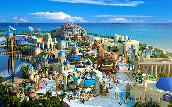 Ocean Flower Island : These are the rendering works Frontop CG made for ...