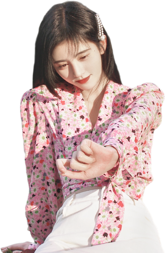 鞠婧祎立绘，使用注明温愉