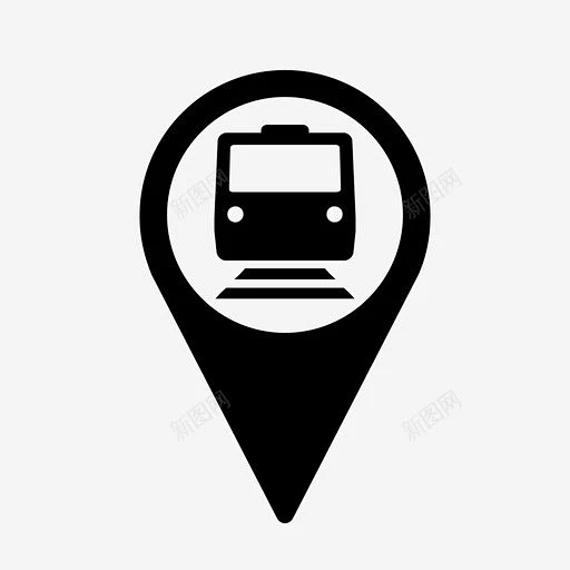 地图标记图标火车终点站 终点站 行程 icon 标识 标志 UI图标 设计图片 免费下载 页面网页 平面电商 创意素材-花瓣网
