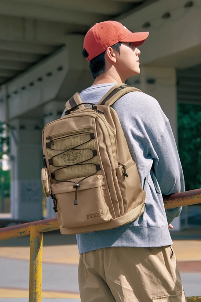 Dickies大容量通勤旅行户外双肩背初高中大学生上课电脑书包24新-tmall.com天猫-花瓣网