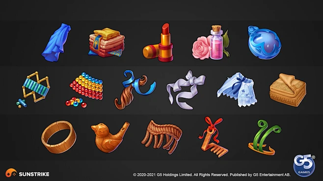 Jewels of Egypt game icons, SunStrike Studios : We would like to ...