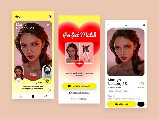 Meyoo - Mobile Social App app badoo chat cupid dating free time like live love match meet mobile ...