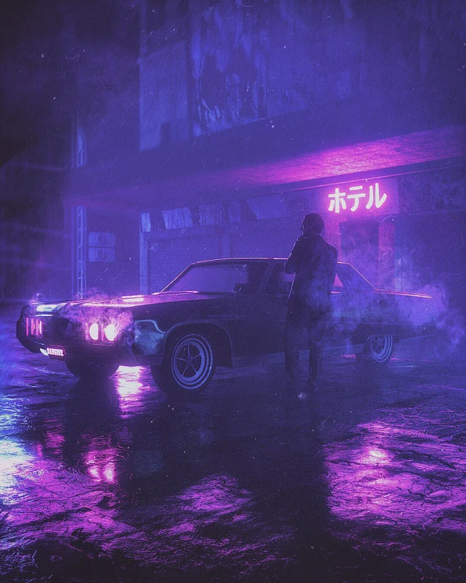 Swimming Back : Project featuring some of my favourite Cyberpunk/Outrun ...