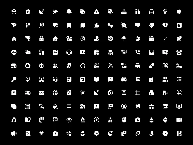 Standard Solid Icons (Less rounded) by Hugeicons on Dribbble-花瓣网