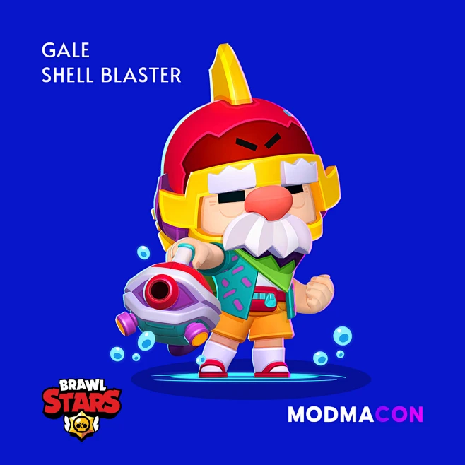 GALE SHELL BLASTER: BRAWL STARS-花瓣网