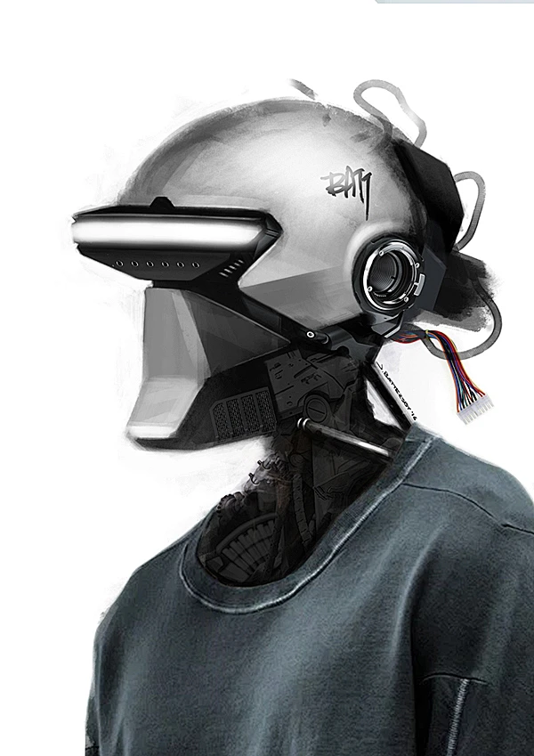 robot bot droid Cyborg mech mecha cyber punk Cyberpunk concept art ...