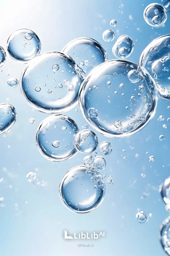 美妆分子气泡场景lora-LoRA-Finalx8-LiblibAI-花瓣网