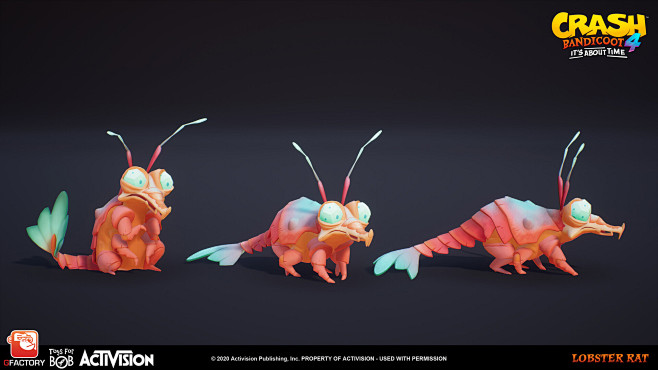 {游戏系列} 美国 Crash 4（场景，角色，UI。。）-0317