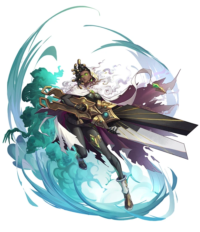 涤魂圣枪_FROSTの雨__插画师作品_涂鸦王国gracg.com图片_人设图片素材-花瓣网