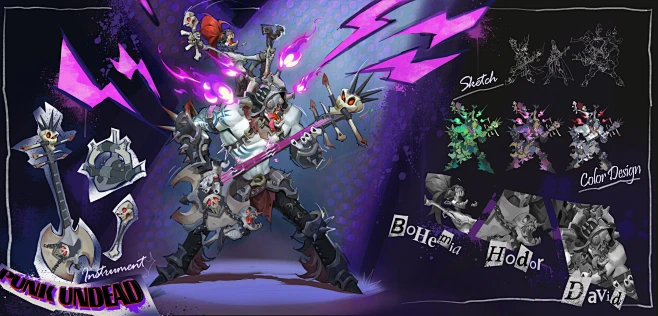 Freak Punk 怪物朋克-花瓣网