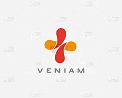 xflow Logo Design - X, Waves-花瓣网