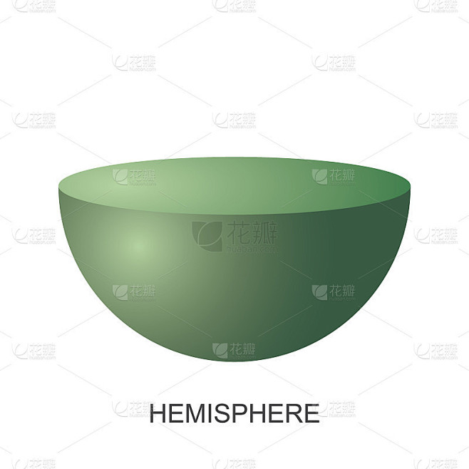 3 d shape-hemisphere向量