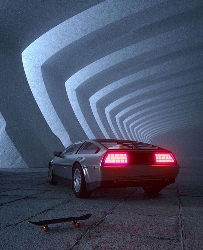 夜景 材质 光影