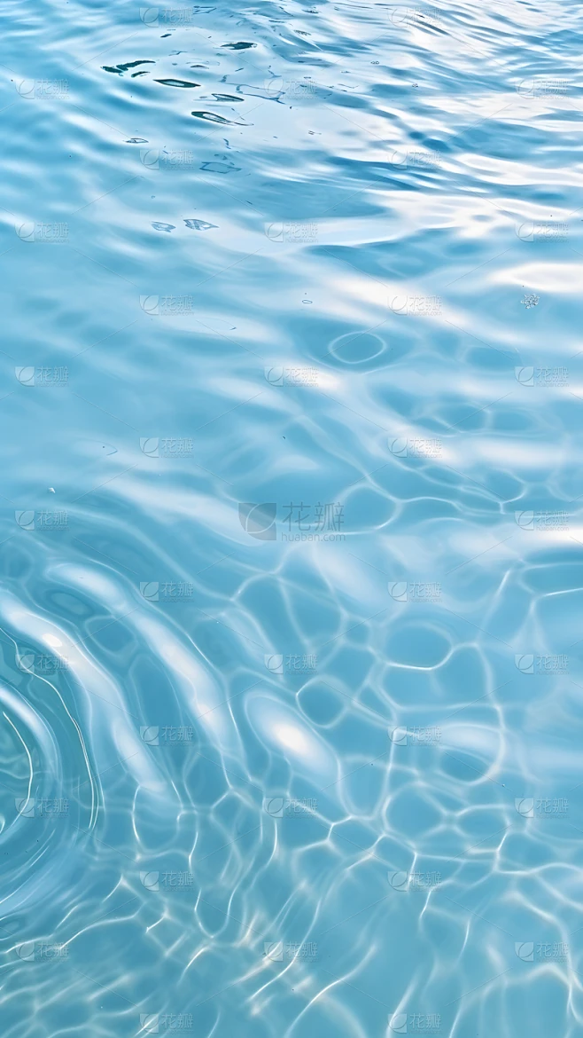 水面水波纹背景素材-花瓣网