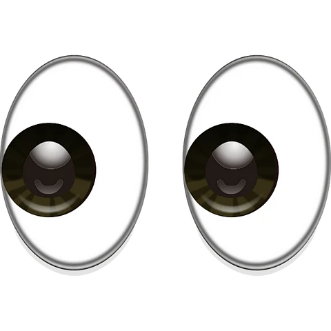 download eyes emoji Icon-花瓣网