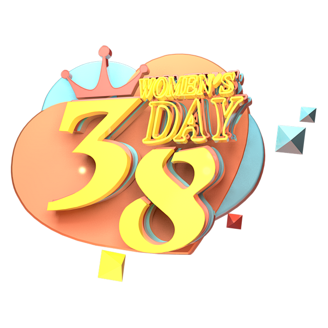 38字体设计c4d立体字体D