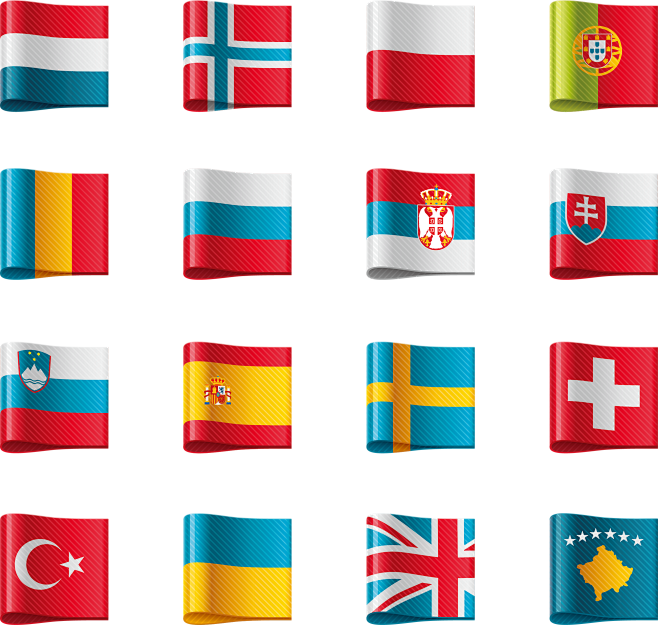 Vector flags (3)
