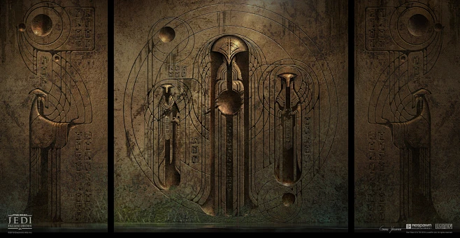 Zeffo Murals and Glyphs, Gabriel Yeganyan : I worked on developing the ...