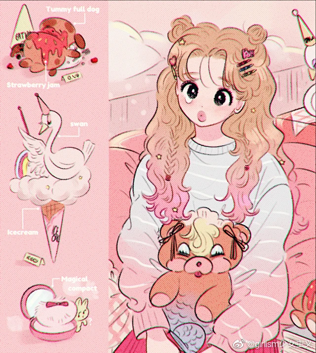 girlism少女主义的照片 - 微相册-花瓣网