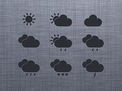 Dribbble_weather-花瓣网