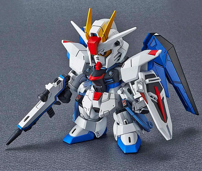 【直营】日本万代高达拼装模型 SDCS Q版 自由敢达 BB战士现货-tmall.com天猫-花瓣网