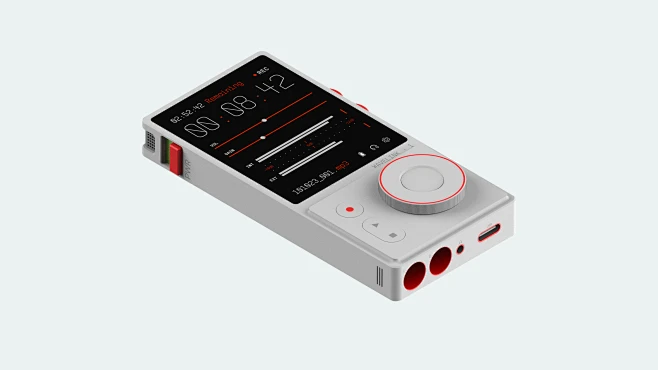 audio recorder portable handheld industrial design product design ...