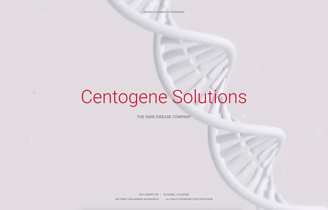 Centogene Solutions Website-花瓣网