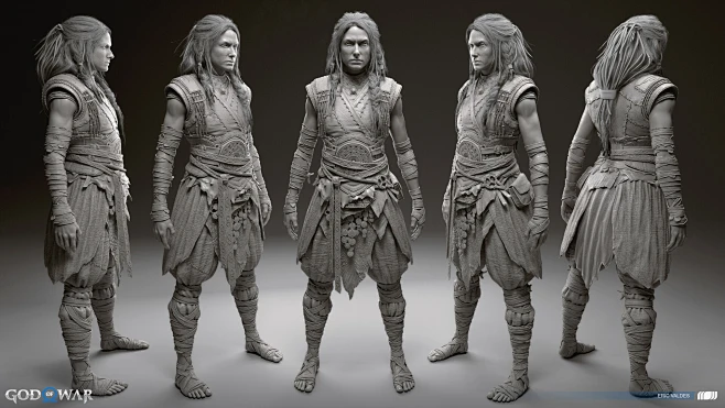 GOW Ragnarok - Freya-花瓣网