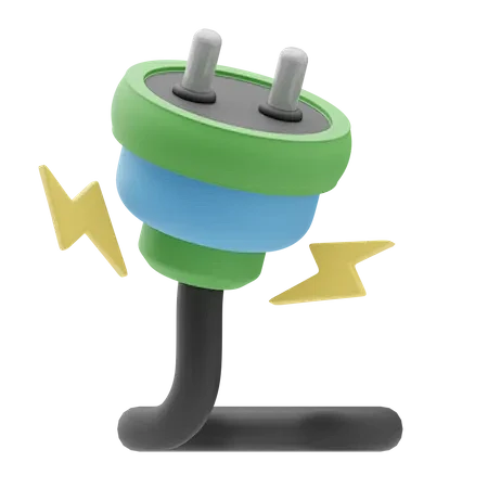 Power Plug 3D Icon-花瓣网